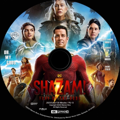 CoverCity - DVD Covers & Labels - Shazam! Fury of the Gods 4K