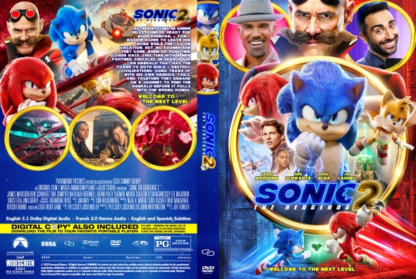 CoverCity - DVD Covers & Labels - Sonic the Hedgehog 2