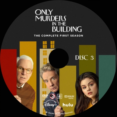 CoverCity - DVD Covers & Labels - Only Murders In The Building - Season 1; disc 3