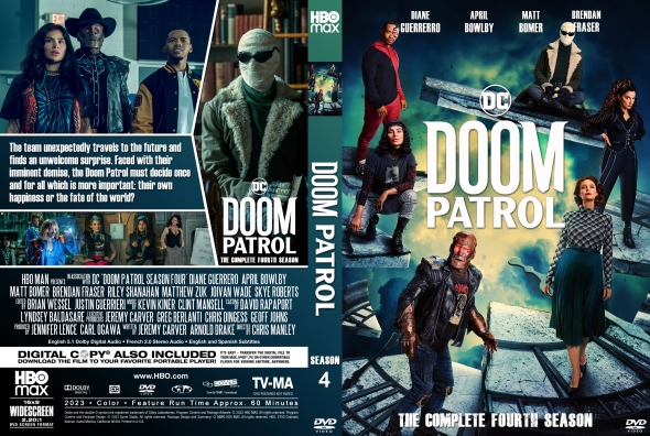 CoverCity - DVD Covers & Labels - Doom Patrol - Season 4