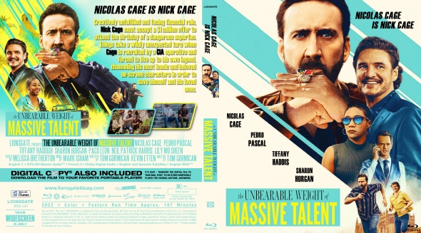 CoverCity - DVD Covers & Labels - The Unbearable Weight of Massive Talent