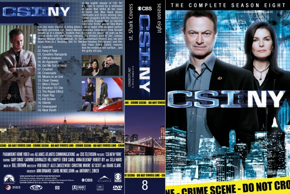 CoverCity - DVD Covers & Labels - CSI NY - Season 8