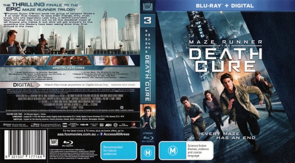 CoverCity - DVD Covers & Labels - Maze Runner: The Death Cure