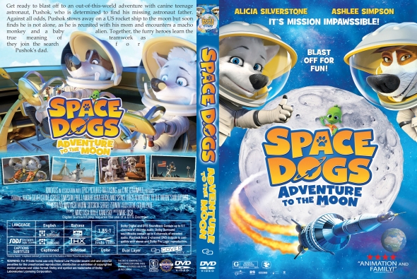 CoverCity - DVD Covers & Labels - Space Dogs Adventure to the Moon