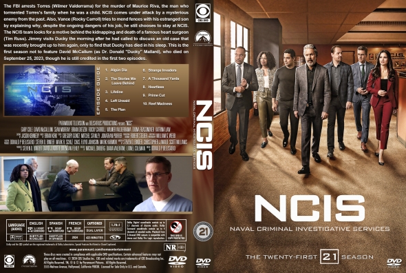 CoverCity - DVD Covers & Labels - NCIS - Season 21