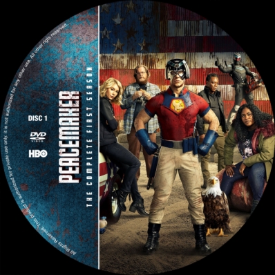 CoverCity - DVD Covers & Labels - Peacemaker - Season 1; disc 1