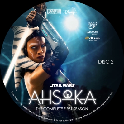 CoverCity - DVD Covers & Labels - Ahsoka - Season 1; disc 2