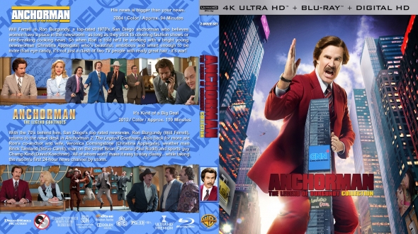 CoverCity - DVD Covers & Labels - Anchorman Collection 4K