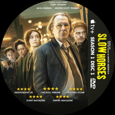 CoverCity - DVD Covers & Labels - Slow Horses - Season 1; disc 1