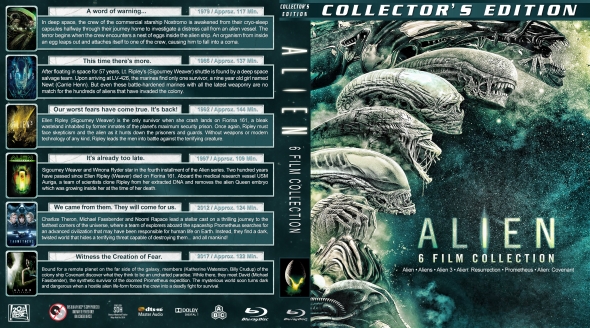 CoverCity - DVD Covers & Labels - Alien 6-Film Collection