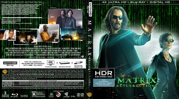 CoverCity - DVD Covers & Labels - The Matrix Resurrections 4K