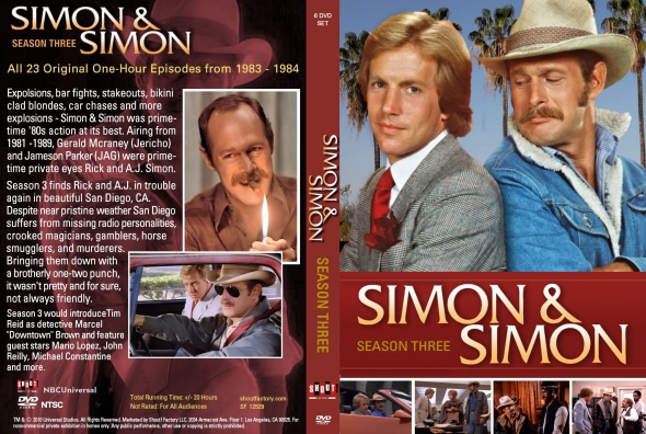CoverCity - DVD Covers & Labels - Simon & Simon - Season 3