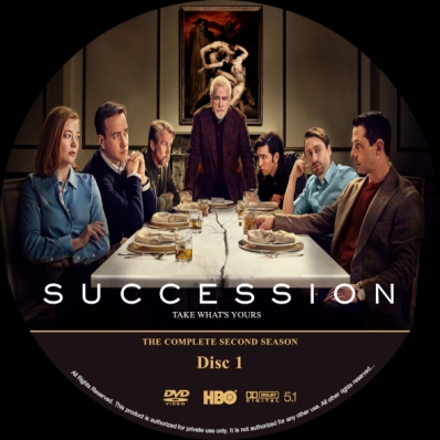 CoverCity - DVD Covers & Labels - Succession - Season 2; disc 1