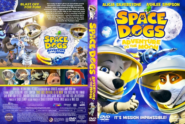 CoverCity - DVD Covers & Labels - Space Dogs Adventure to the Moon