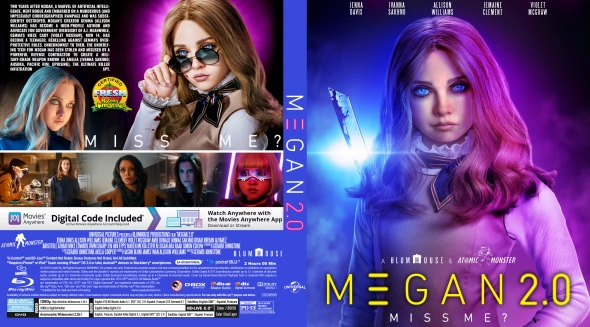 CoverCity - DVD Covers & Labels - M3GAN 2.0