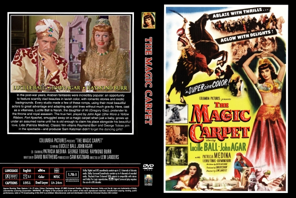 CoverCity - DVD Covers & Labels - The Magic Carpet