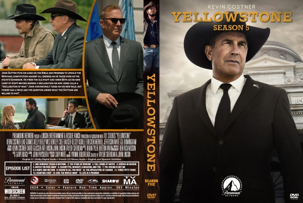CoverCity - DVD Covers & Labels - Yellowstone - Season 5
