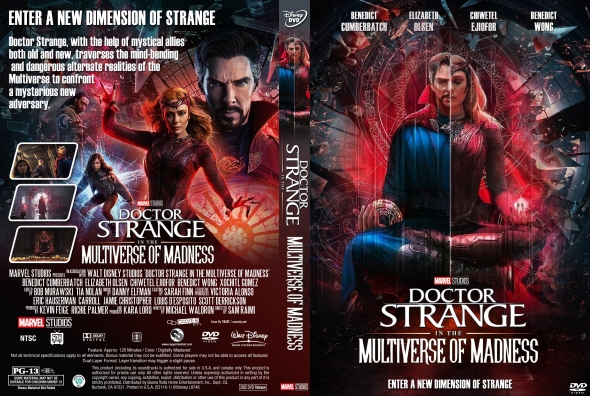 CoverCity - DVD Covers & Labels - Doctor Strange in the Multiverse of ...