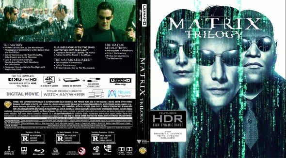 CoverCity - DVD Covers & Labels - Matrix Trilogy 4K
