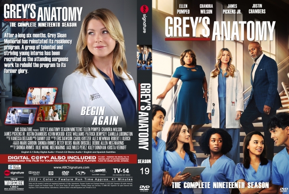 CoverCity - DVD Covers & Labels - Grey's Anatomy - Season 19