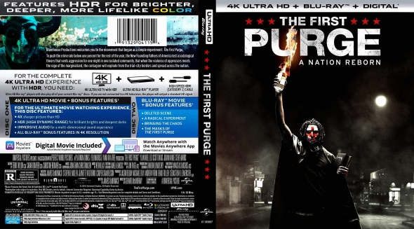 CoverCity - DVD Covers & Labels - The First Purge 4K