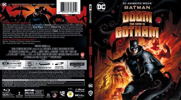 CoverCity - DVD Covers & Labels - Batman: The Doom That Came to Gotham 4K