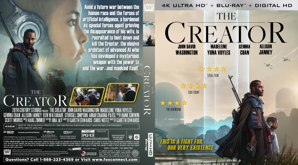 CoverCity - DVD Covers & Labels - The Creator 4K