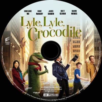 CoverCity - DVD Covers & Labels - Lyle, Lyle, Crocodile 4K