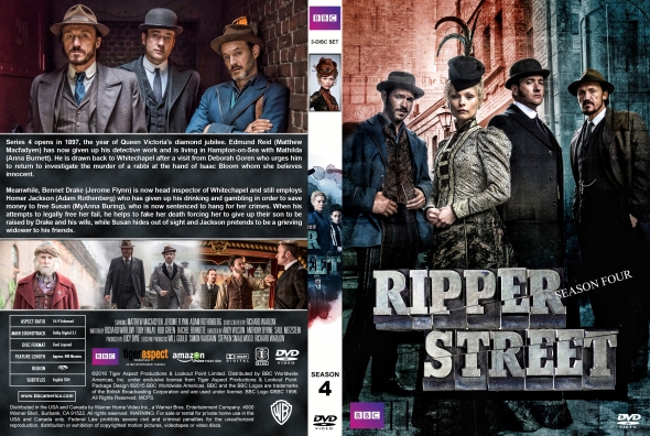 CoverCity - DVD Covers & Labels - Ripper Street - Season 4 (spanning spine)