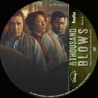 CoverCity - DVD Covers & Labels - A Thousand Blows - Season 2; disc 3