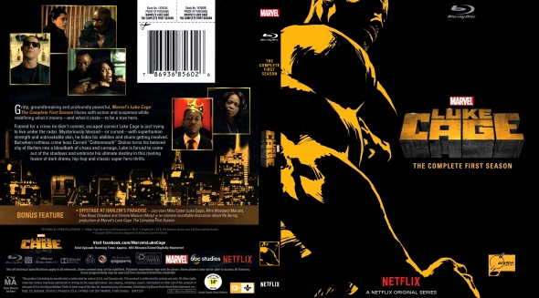 CoverCity - DVD Covers & Labels - Marvel's Luke Cage - Season 1