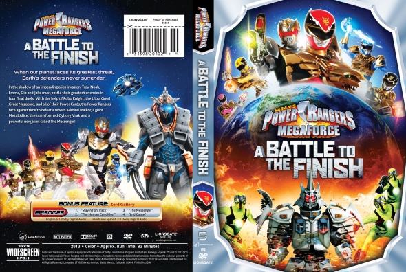 CoverCity - DVD Covers & Labels - Power Rangers Megaforce 5