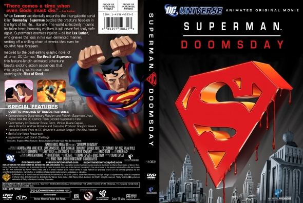CoverCity - DVD Covers & Labels - Superman Doomsday