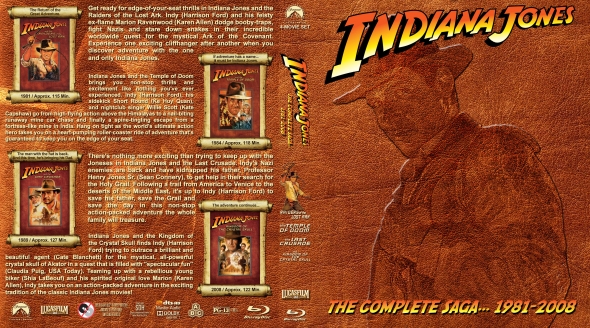 CoverCity - DVD Covers & Labels - Indiana Jones: The Complete Saga