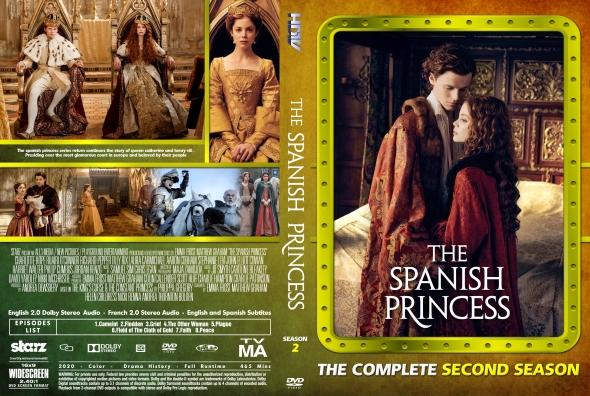 CoverCity - DVD Covers & Labels - The Spanish Princess - Season 2