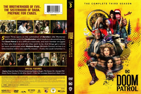 CoverCity - DVD Covers & Labels - Doom Patrol - Season 3