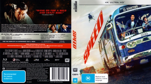 CoverCity - DVD Covers & Labels - Speed 4K