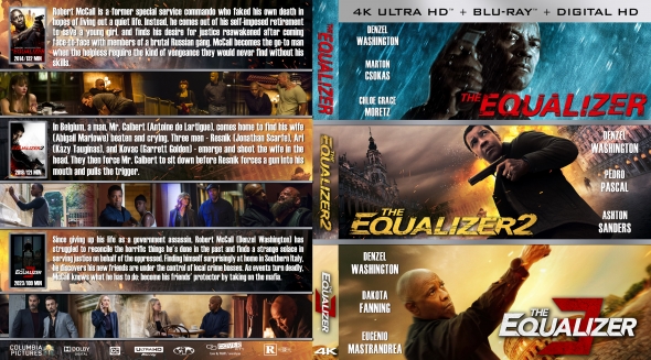 CoverCity - DVD Covers & Labels - The Equalizer Collection 4K