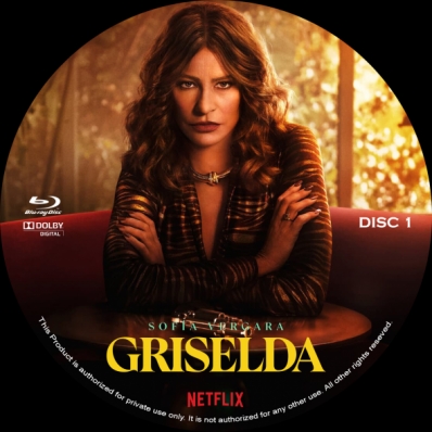 CoverCity - DVD Covers & Labels - Griselda - Mini Series; disc 1