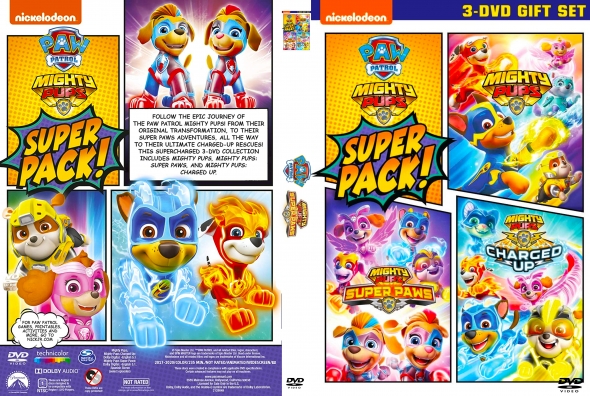 CoverCity - DVD Covers & Labels - PAW Patrol: Mighty Pups Super Pack!