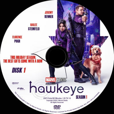 CoverCity - DVD Covers & Labels - Hawkeye - Season 1; disk 1