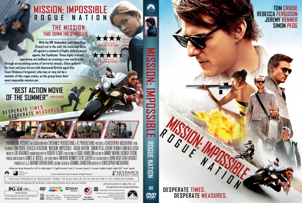 CoverCity - DVD Covers & Labels - Mission: Impossible - Rogue Nation