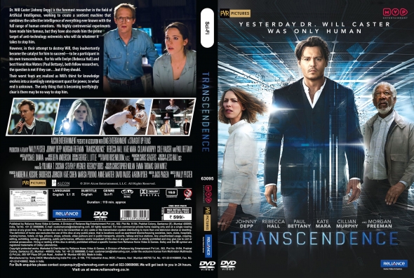 Transcendence Dvd Cover Art