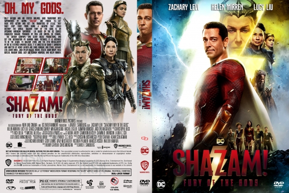 CoverCity - DVD Covers & Labels - Shazam!: Fury of The Gods