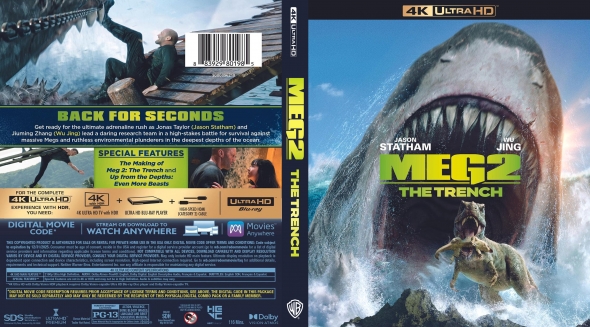 CoverCity - DVD Covers & Labels - Meg 2: The Trench 4K