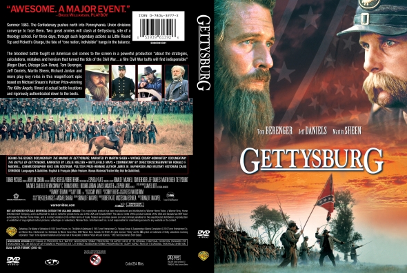 CoverCity - DVD Covers & Labels - Gettysburg