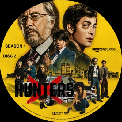 CoverCity - DVD Covers & Labels - Hunters - Season 1; disc 2