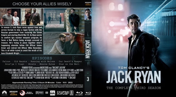 CoverCity - DVD Covers & Labels - Jack Ryan - Season 3