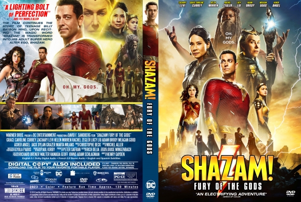 CoverCity - DVD Covers & Labels - Shazam! Fury of the Gods