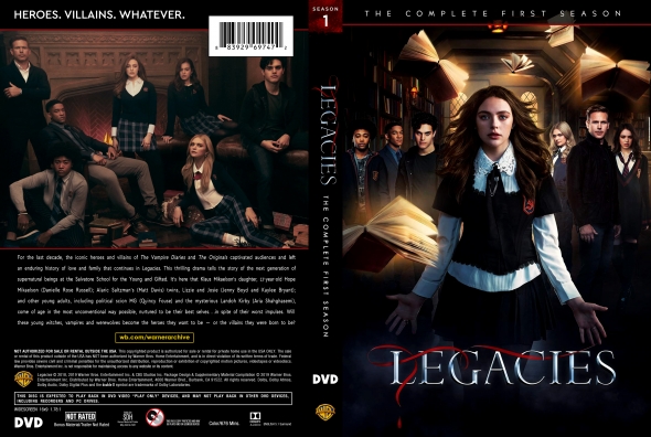 CoverCity - DVD Covers & Labels - Legacies - Season 1